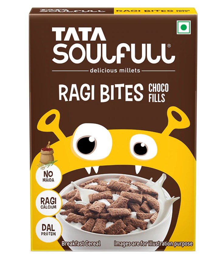 TATA Soulful Ragi Bites Choco fills MRP Rs.45 – DealNMeet
